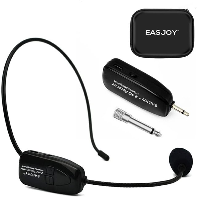 Wireless Microphone Headset 24g Wireless Mic Headset And Handheld 2 In