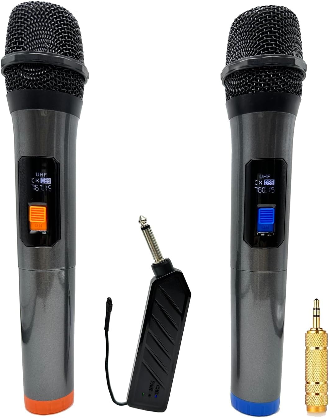 Wireless Microphone Only for Mic Input, UHF Handheld Multipurpose Mic ...