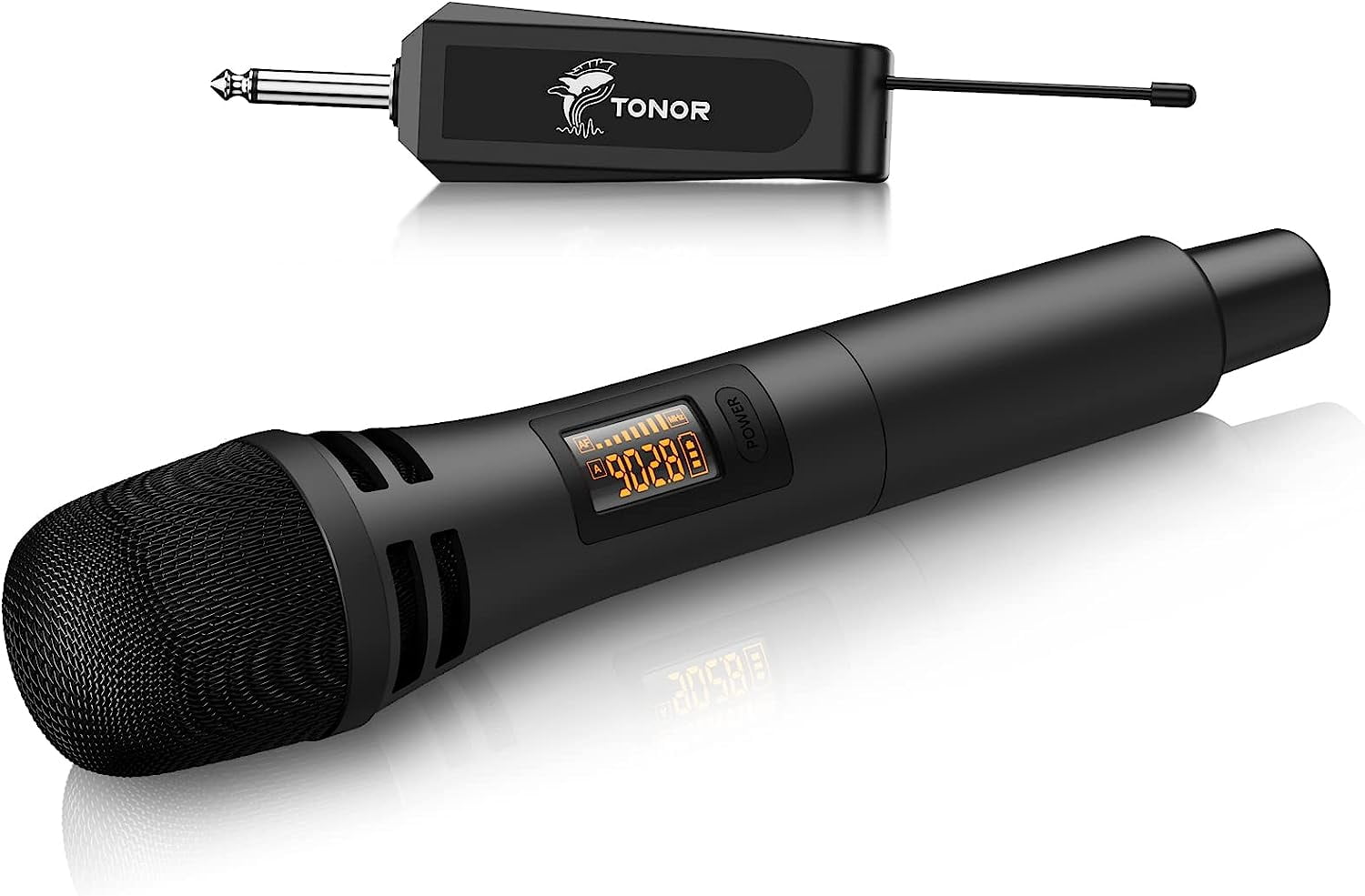 Wireless Microphones, TONOR UHF Handheld Cordless Dynamic Mic with ...