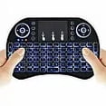 Wireless Mini Keyboard Remote Control Touchpad Smart TV Android TV Box ...