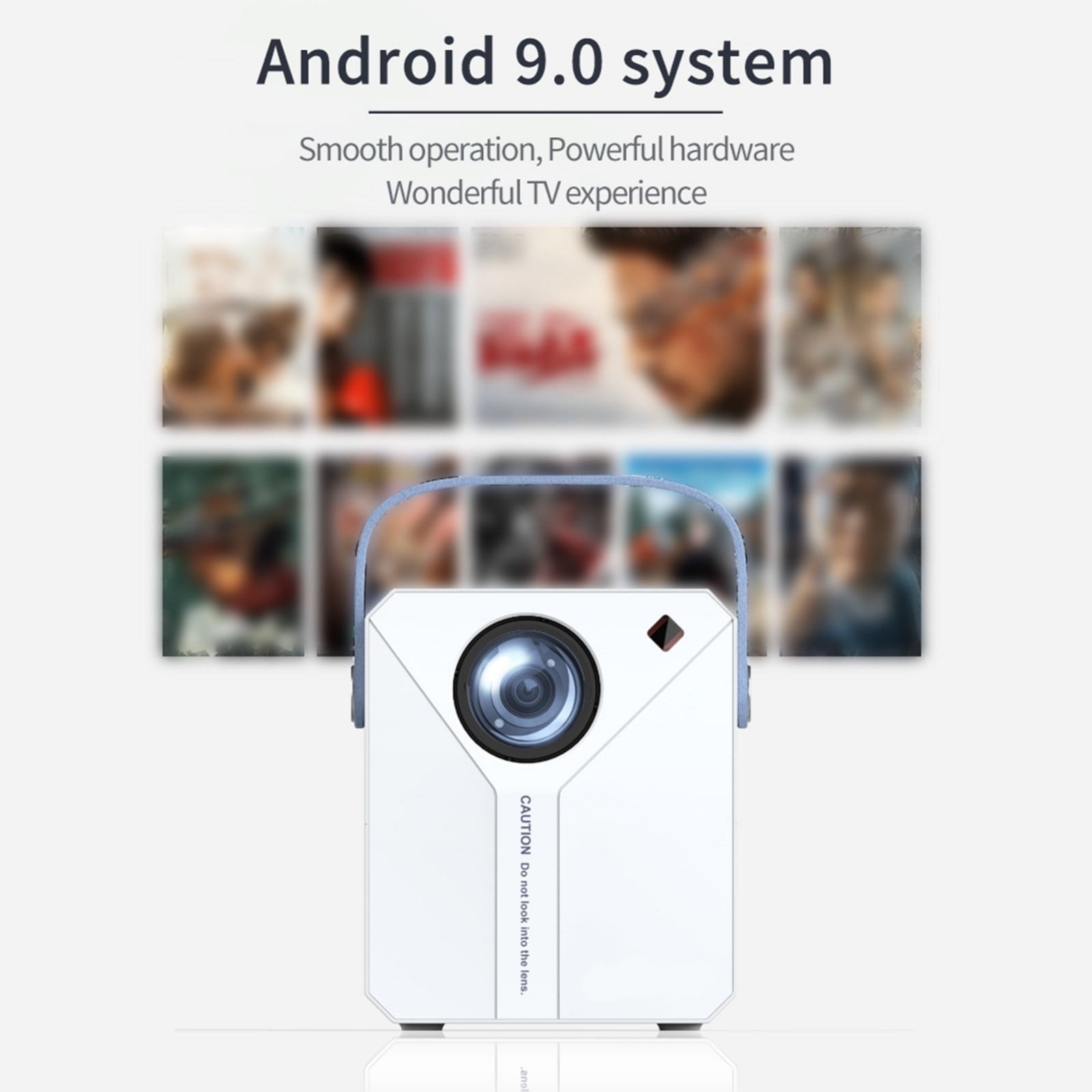 Wireless Mini Small Portable Mobile Phone Projector 4K HD Home 5G ...