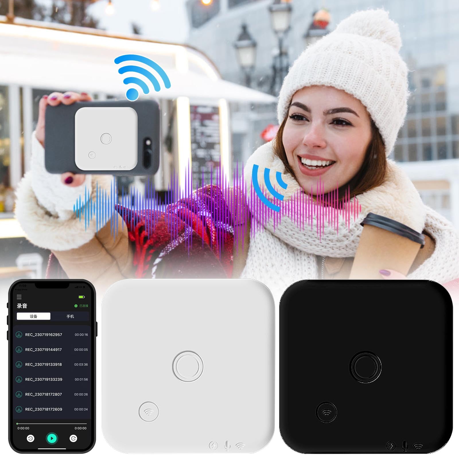 Wireless Mobile Phone Call Magnetic Recording Pen For Portable ...