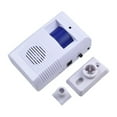 Wireless Motion Sensor Alarm for Home Security Easy to Use and Battery ...