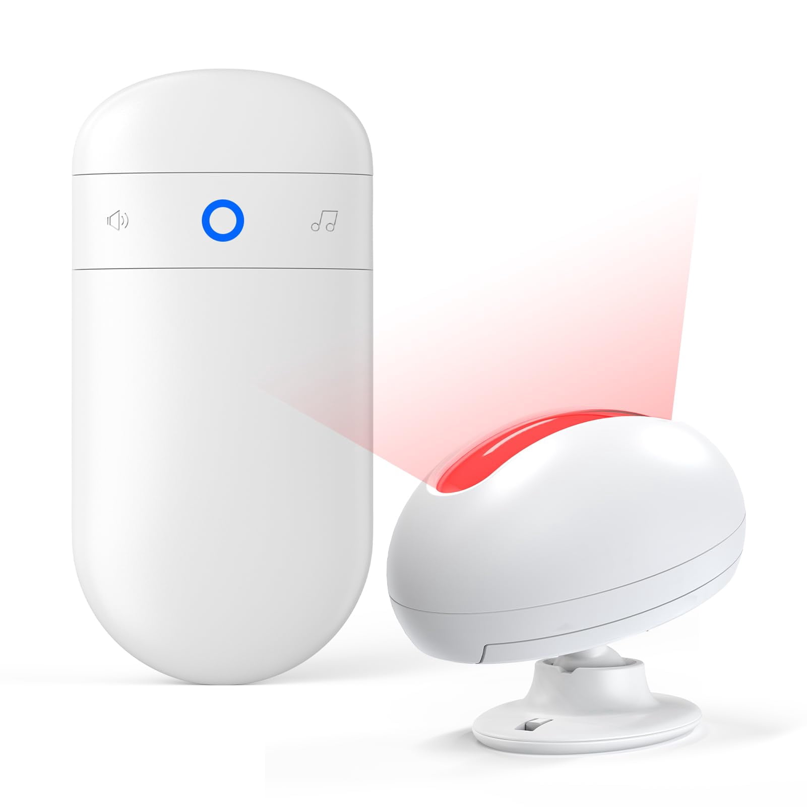 Wireless Motion Sensor Doorbell -Indoor Motion Detector Alarm, Door ...