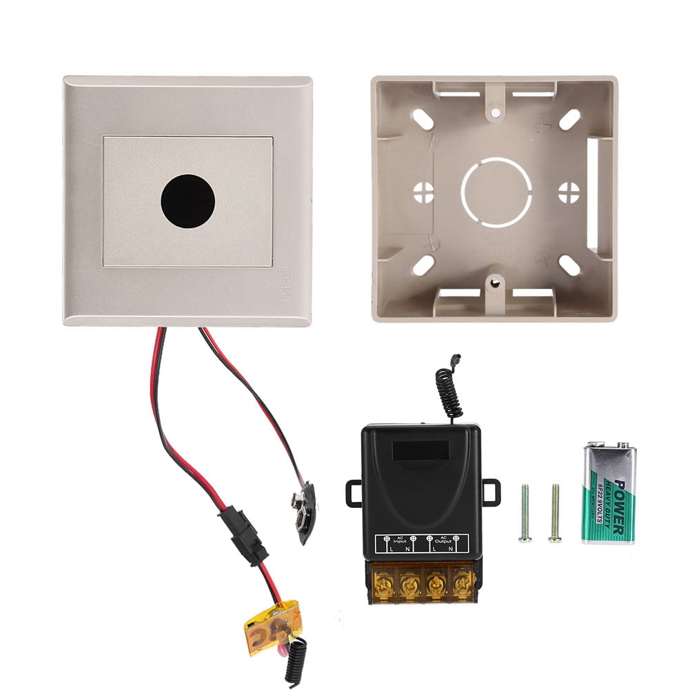 Wireless Motion Sensor Switch AC90-264V for LED Lights, Lamps, Motors ...