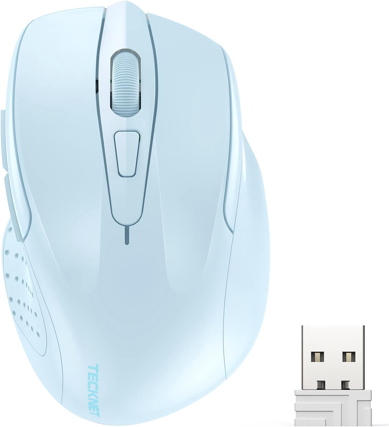 Wireless Mouse, 2.4G Ergonomic Optical Mouse, Computer Mouse for Laptop ...