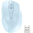 Wireless Mouse, 2.4G Ergonomic Optical Mouse, Computer Mouse for Laptop ...