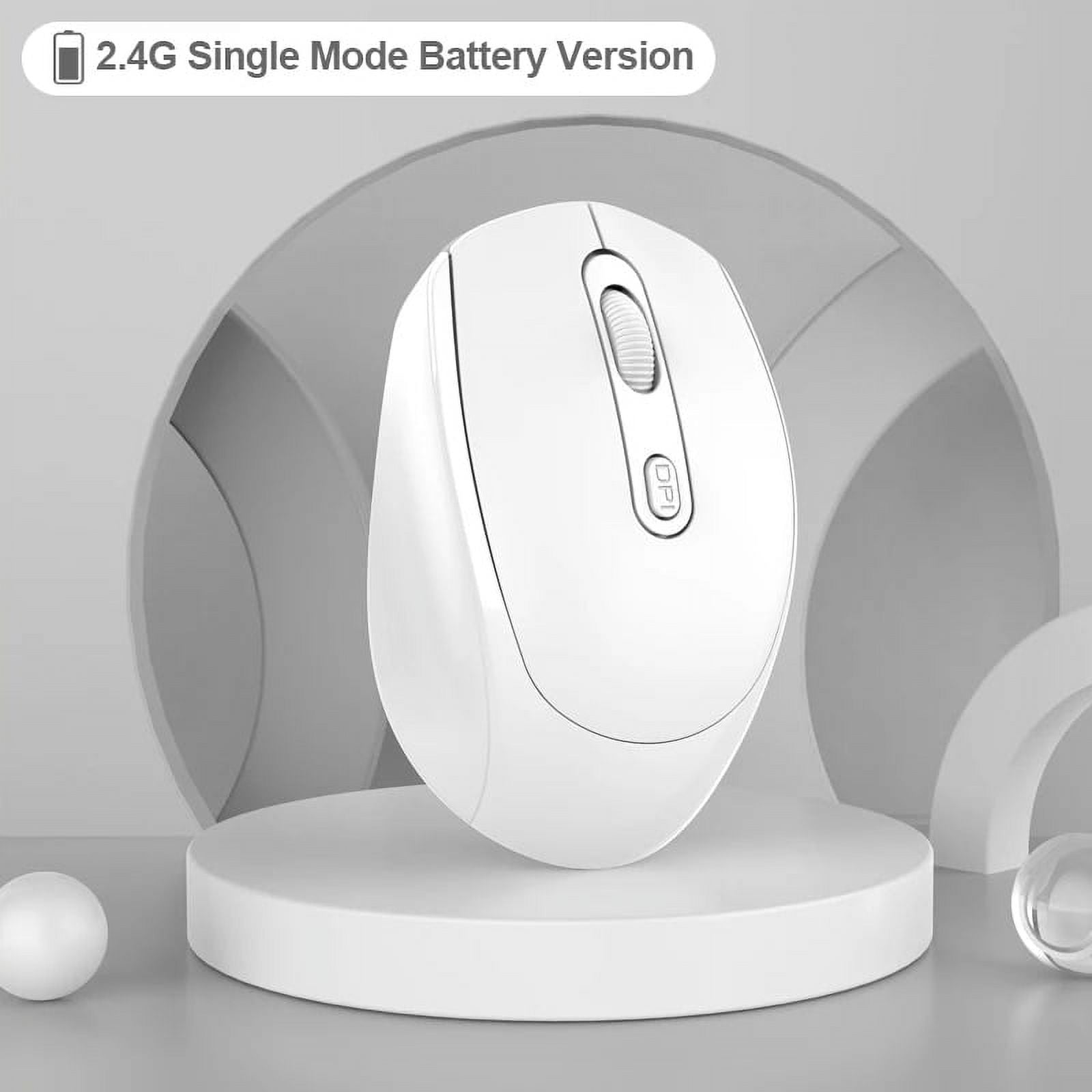 Wireless Mouse, 2.4G Ergonomic Optical Mouse, Computer Mouse for Laptop ...