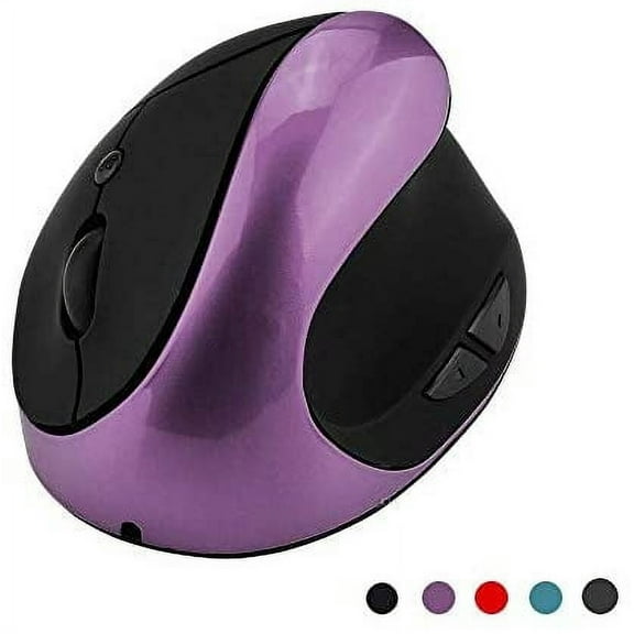 STARLIGHT- Ats 2.4G Wireless Vertical Ergonomic Optical Mouse 5 Buttons ...