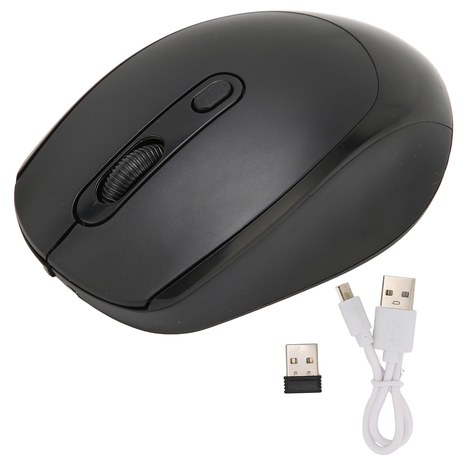 Wireless Mouse 2.4G Noiseless 500mAh Rechargeable 10m Distance ...