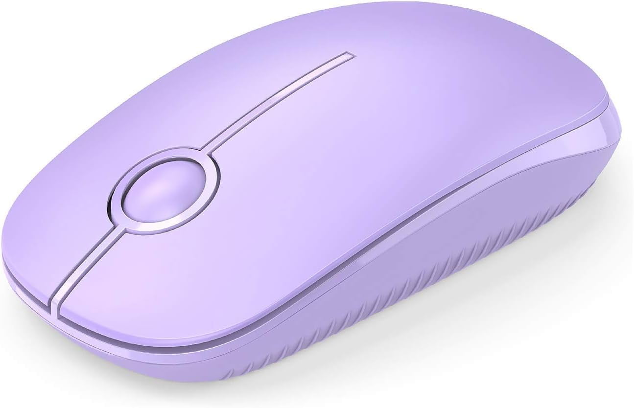 Wireless Mouse - 2.4G Slim Portable Computer Mouse with Nano Receiver ...
