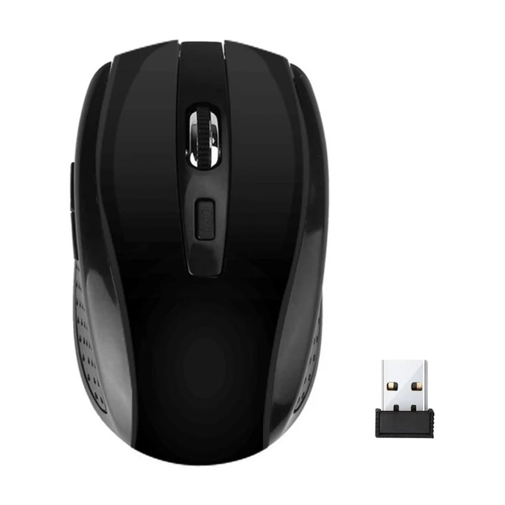 Wireless Mouse 2.4G USB Computer Mouse Compact Optical Cordless Mouse 6 ...