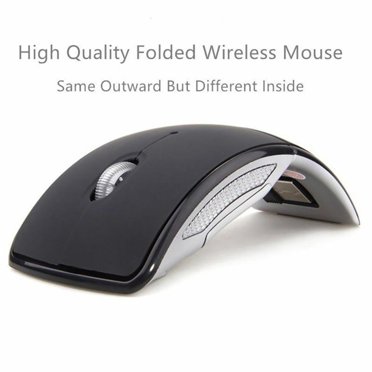 2.4G Slim Wireless Mouse with Nano Receiver, Less Noise, Portable ...
