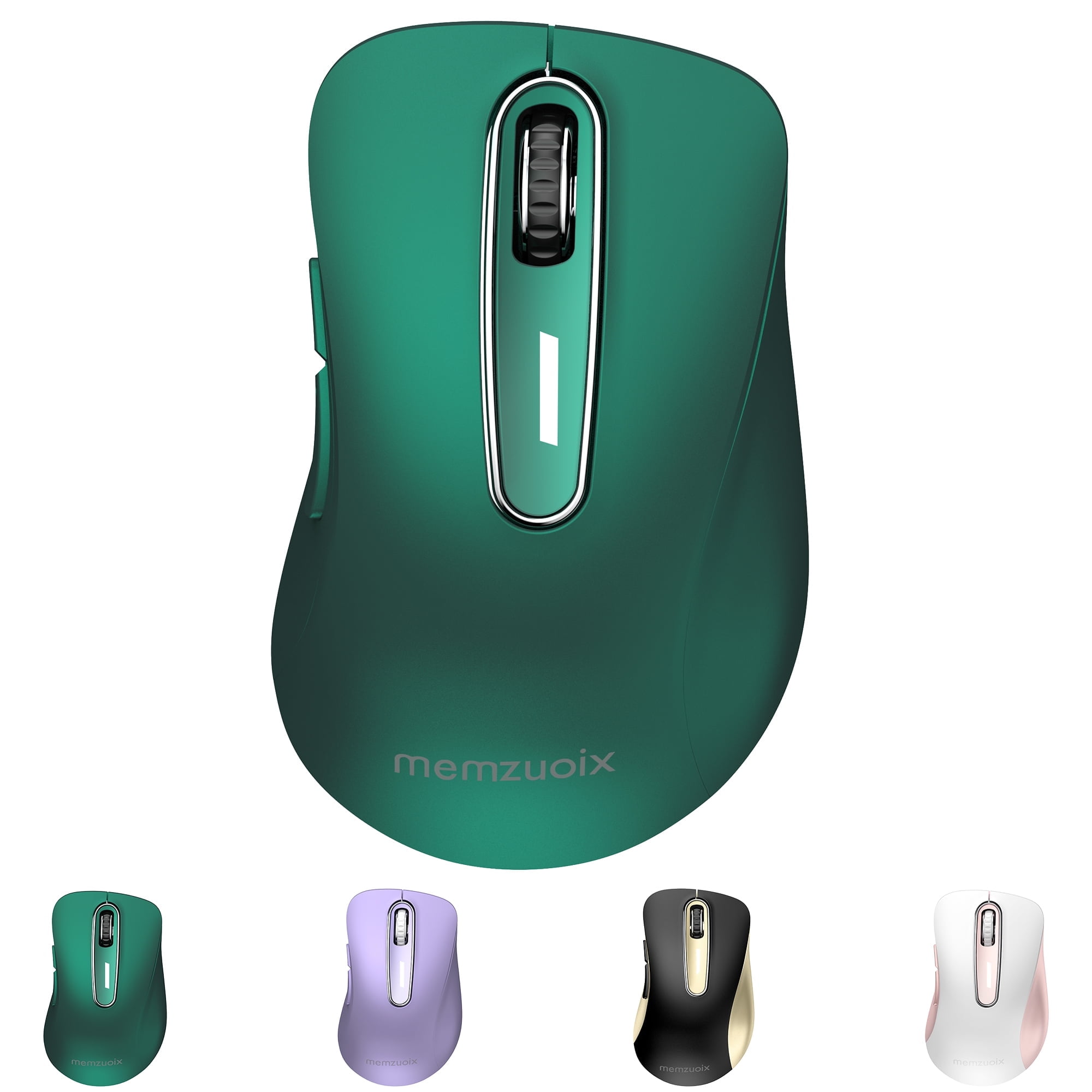 Memzuoix Wireless Mouse, 2.4GHz USB Receiver, 1200 DPI, 5 Buttons ...