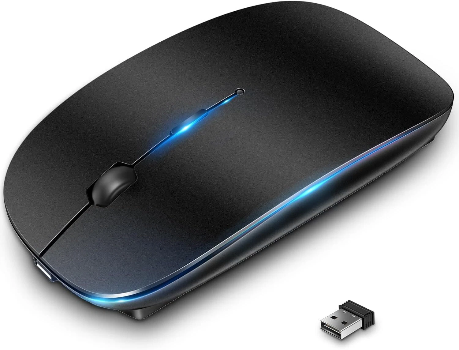 Wireless Mouse 2.4Ghz Usb Optical 800-1600 Dpi For Laptop And Pc ...