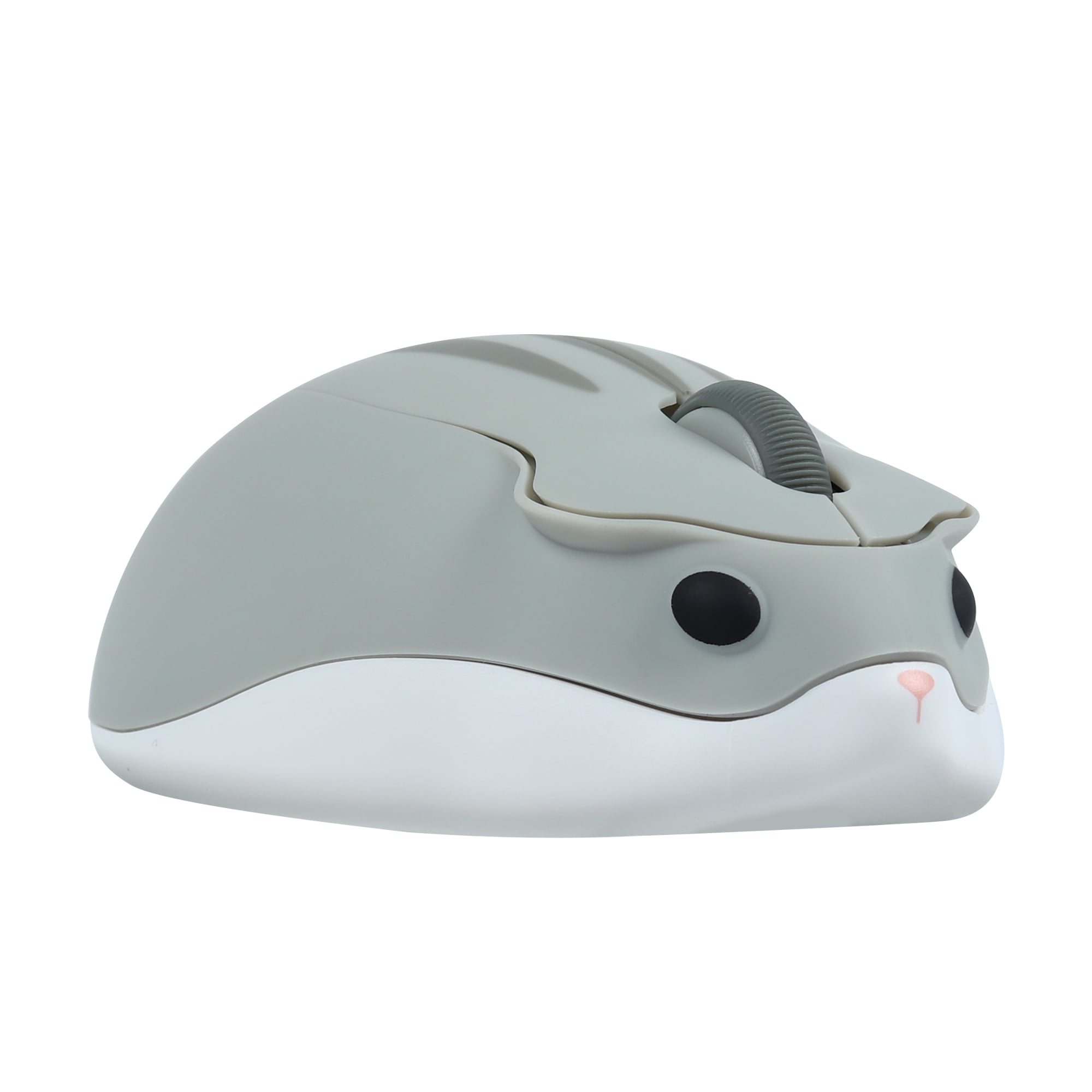 Wireless Mouse 3D Cute Cartoon Hamster Mouse 2.4GHz USB Ergonomic Mouse ...