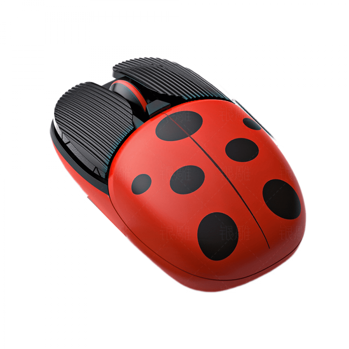 Wireless Mouse Beetle Design Silent Mouse Rgb Light Gaming Mouse for ...