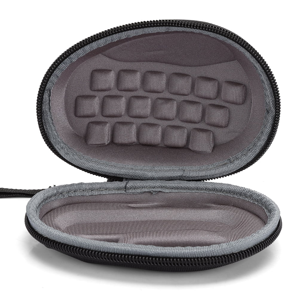Wireless Mouse Case Black Storage Bag with Hand Strap Fit for Logitech ...