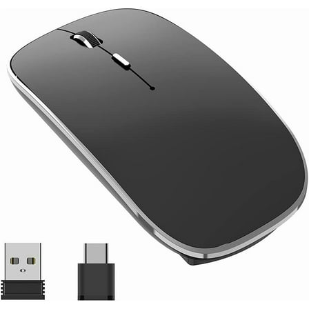 Logitech M720 Triathlon Wireless Mouse, Bluetooth, USB Receiver, 1000 ...