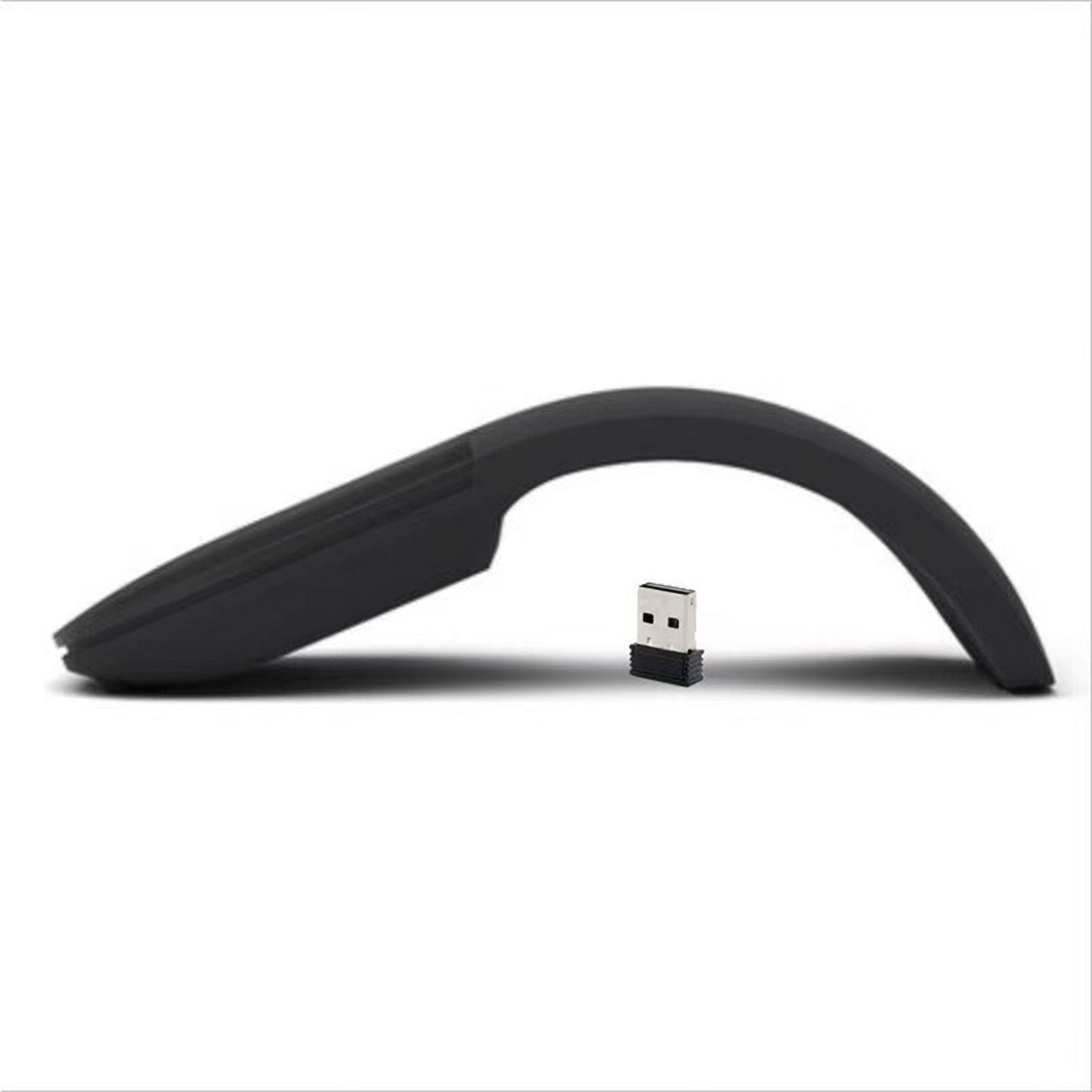 Wireless Mouse Foldable Arc Touch Mause Ultra-Thin Mute Office for PC ...