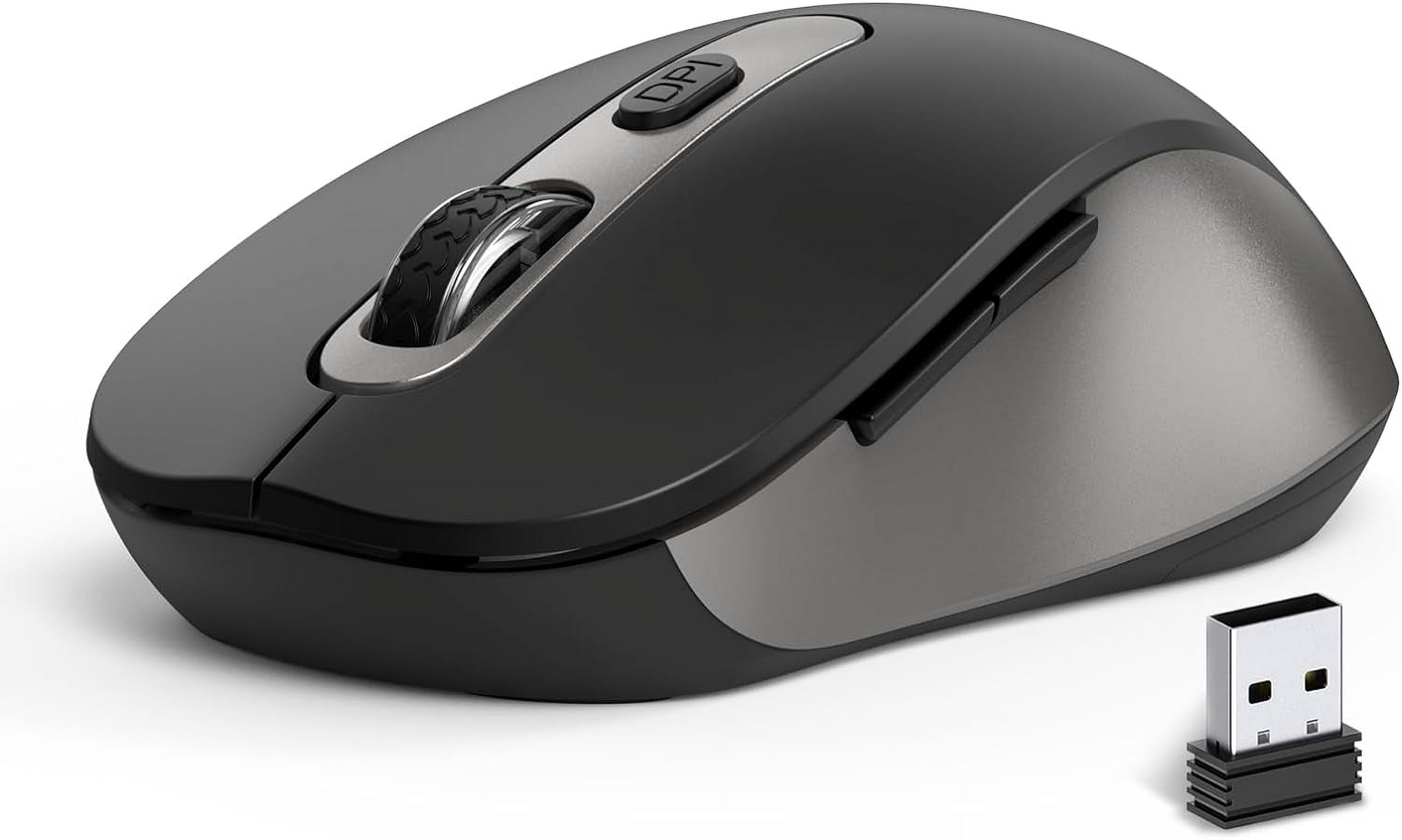 Wireless Mouse for Laptop, PC, Chromebook, Mac, MacBook, Silent ...