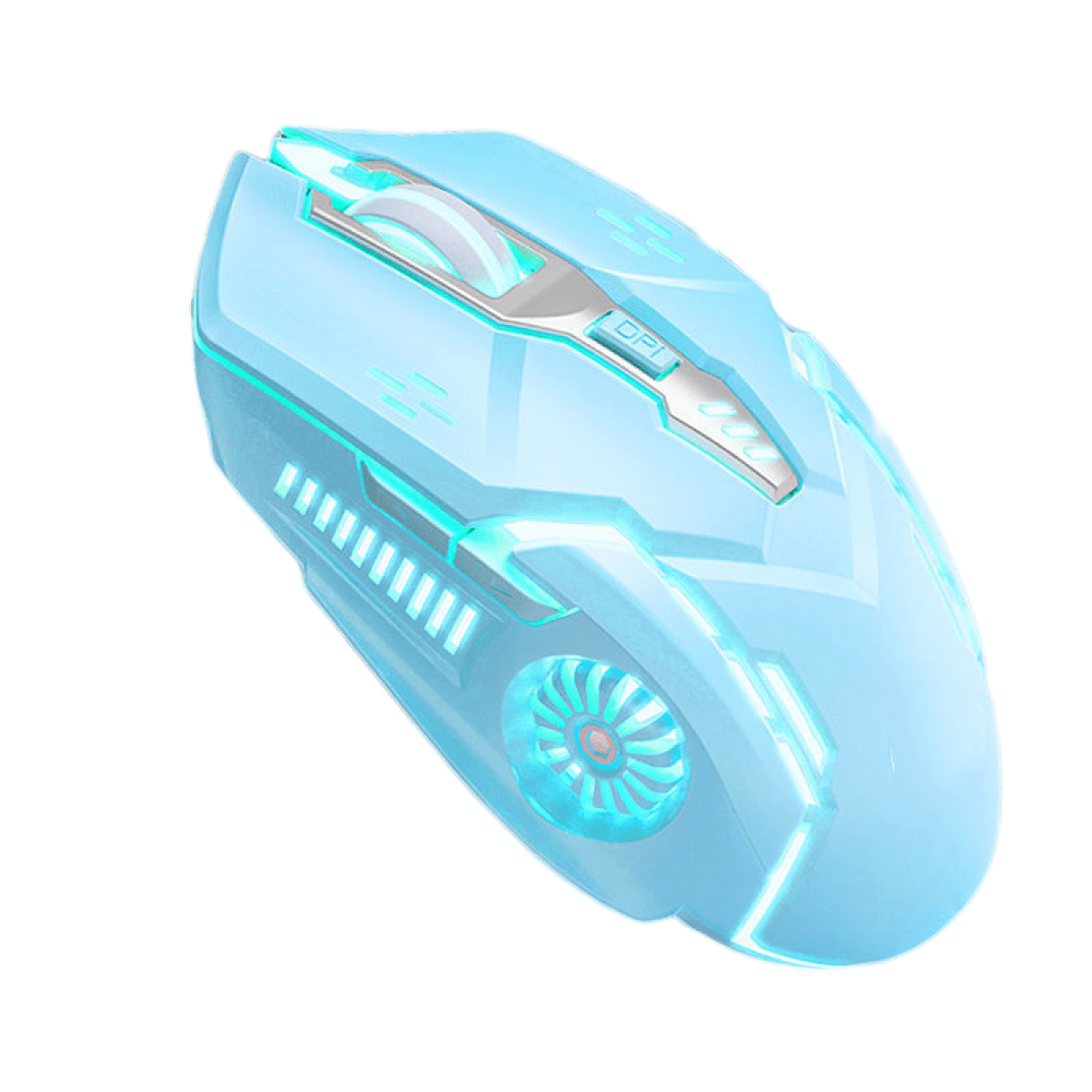 Wireless Mouse Luminous Game Electronic Sports Mechanical Silent Mouse ...