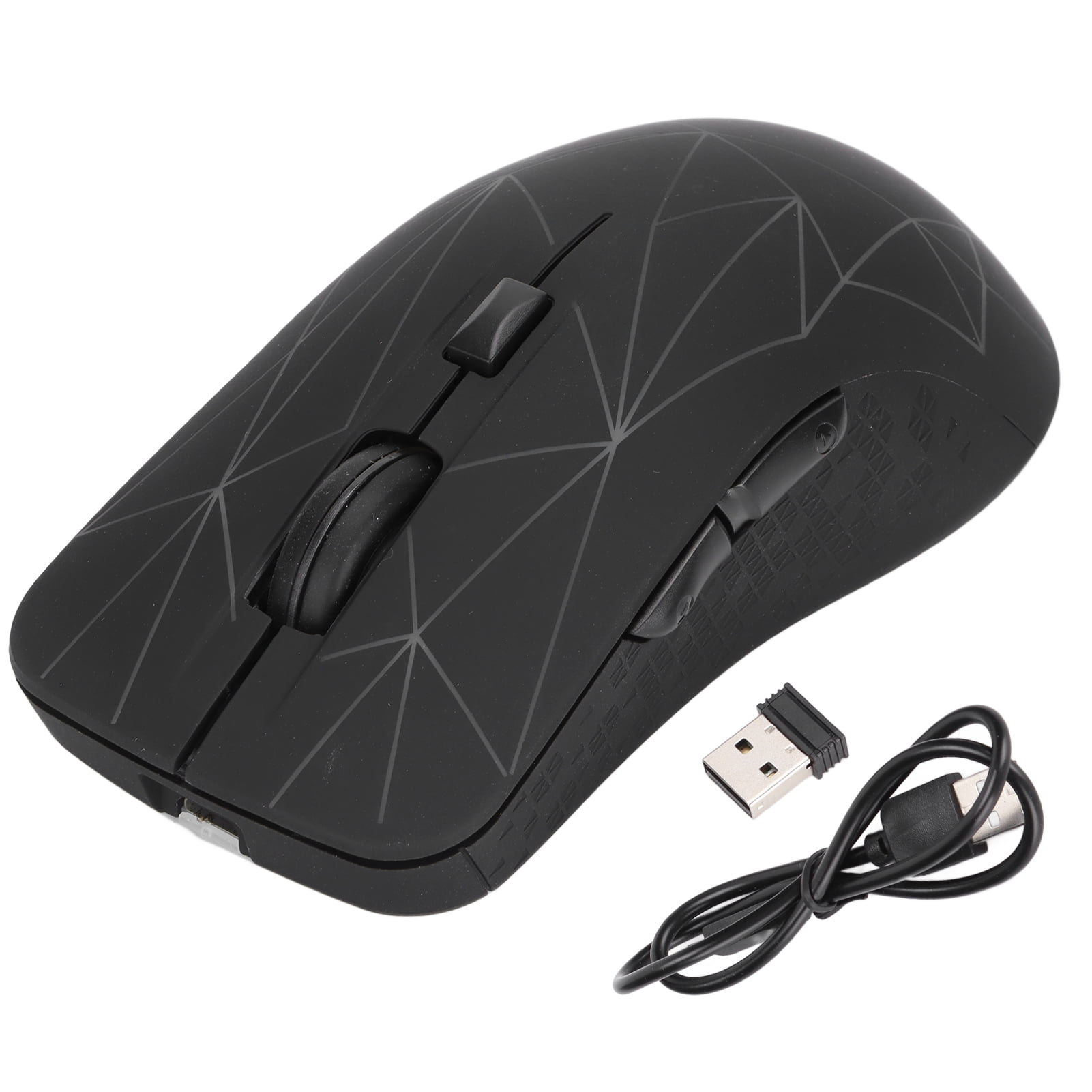 Wireless Mouse Rechargeable Dual Mode Design USB Mice 7 Colors ...