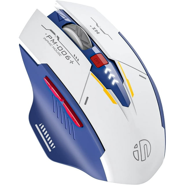 Wireless Mouse, Rechargeable Ergonomic Silent Mice with 2.4G USB ...