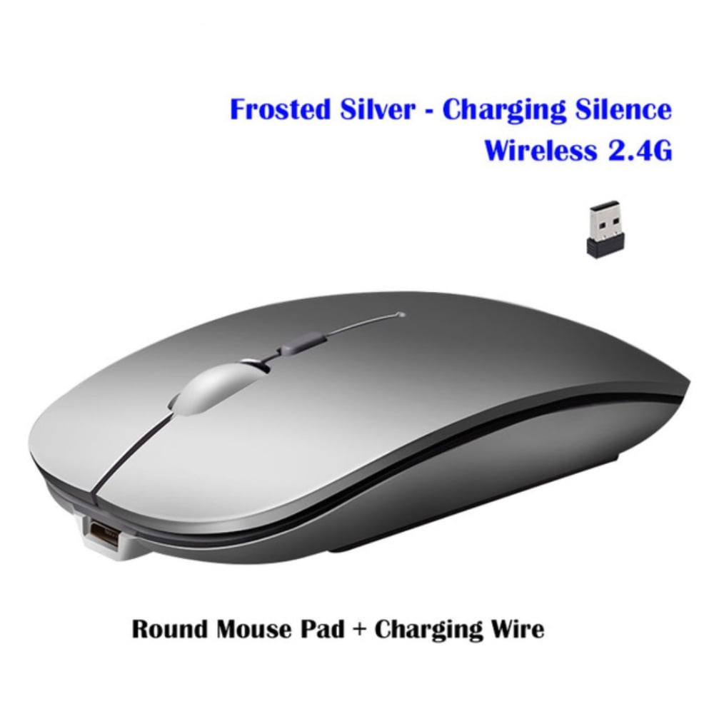 Wireless Mouse Rechargeable Wireless Bluetooth Dual Mode Mouse Laptop ...