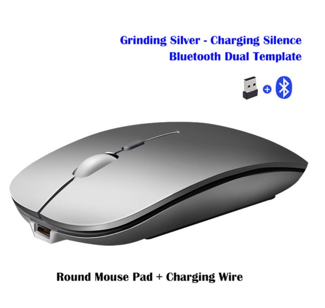 Wireless Mouse Rechargeable Wireless Bluetooth Dual-mode Mouse Laptop ...