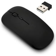 Uiosmuph Wireless Mouse Silent Rechargeable for Laptop, Desktop, Mac ...