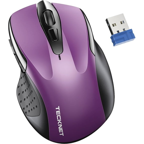 Wireless Mouse for Laptop, Silent Quiet Click, Computer Mice Wireless ...