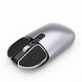 Wireless Mouse with Bluetooth Dual Mode (BT5.1+USB 2.4G), Rechargeable ...