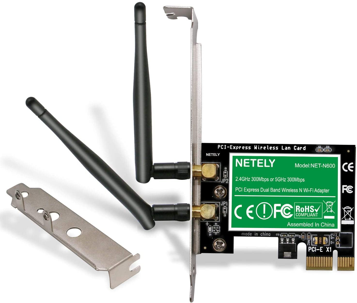 Wireless N Dual Band N600 2-Stream PCI Express（PCI-E Wi-Fi Adapter for ...
