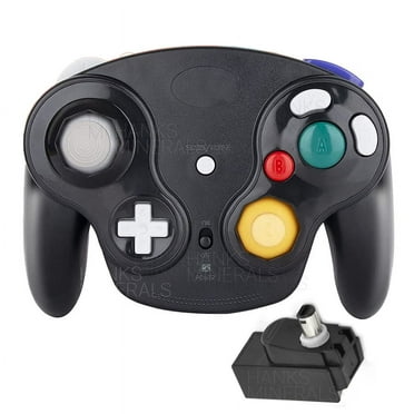 Luxmo 2.4Ghz Wireless GameCube Controller with USB Receiver Adapter for ...