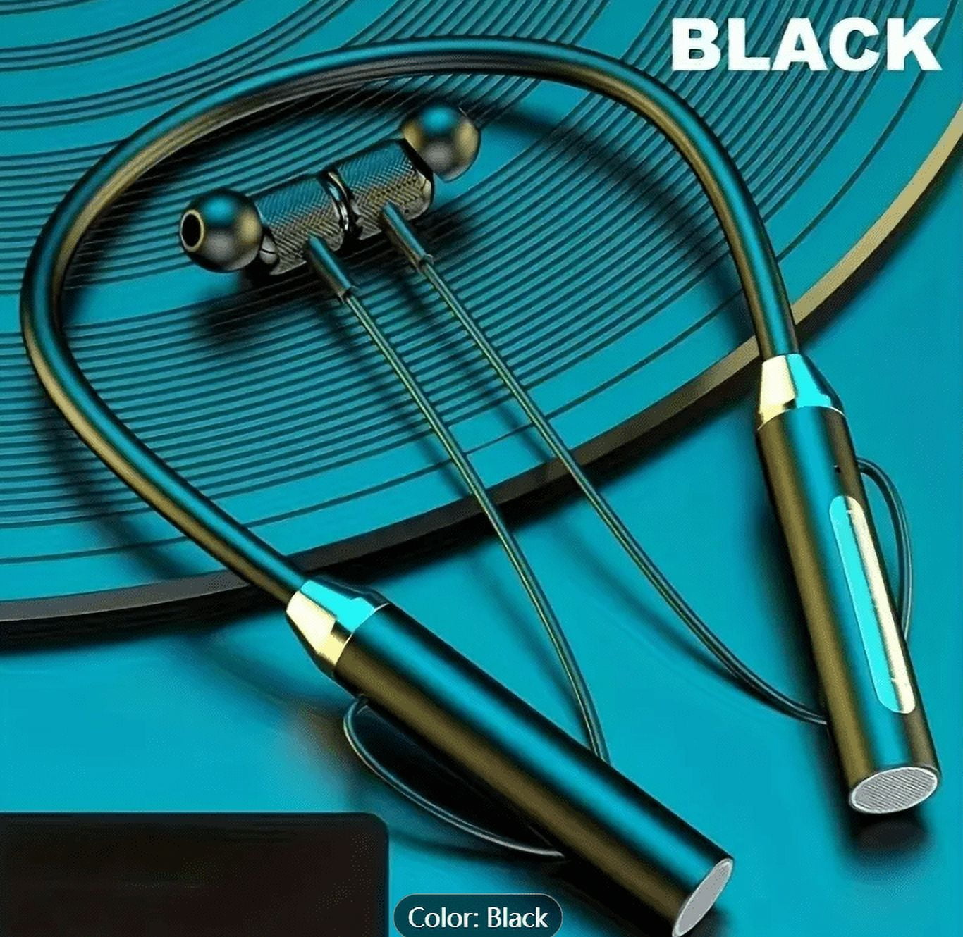 Wireless Neckband Earphones ENC Noise Cancellation 72H Battery USB C ...