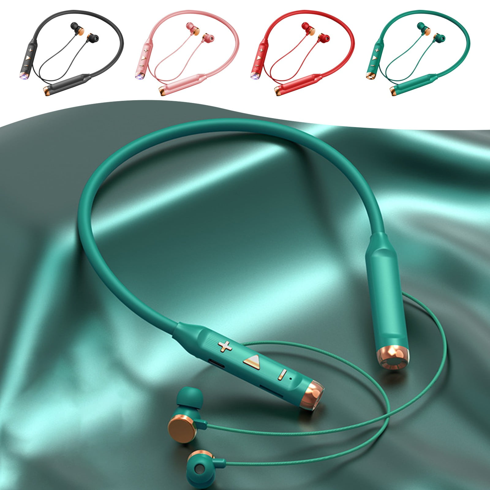 Wireless Neckband Headphones Clearance under $5 kkbbma Wireless Neck ...