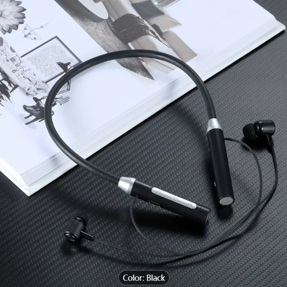 Wireless Neckband Headphones USB-C Fast Charging Noise Cancelling ...
