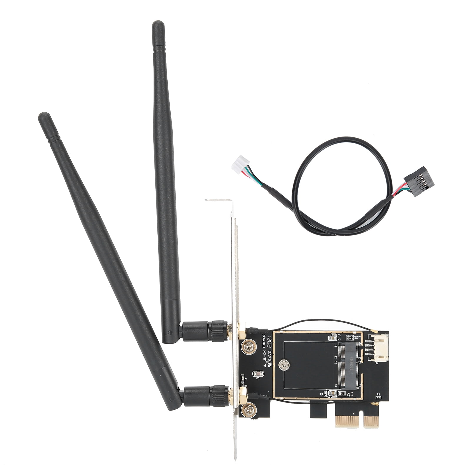 Wireless Network Card Adapter PIC‑E‑1X to NGFF‑Ekey Laptop Computer ...