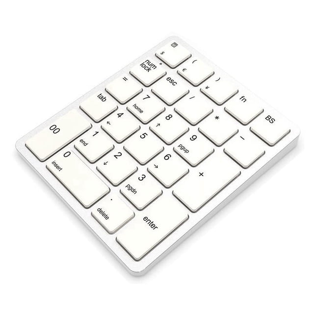 Wireless Numeric Keyboard 2.4GHz Wireless Rechargeable Numeric Keyboard ...