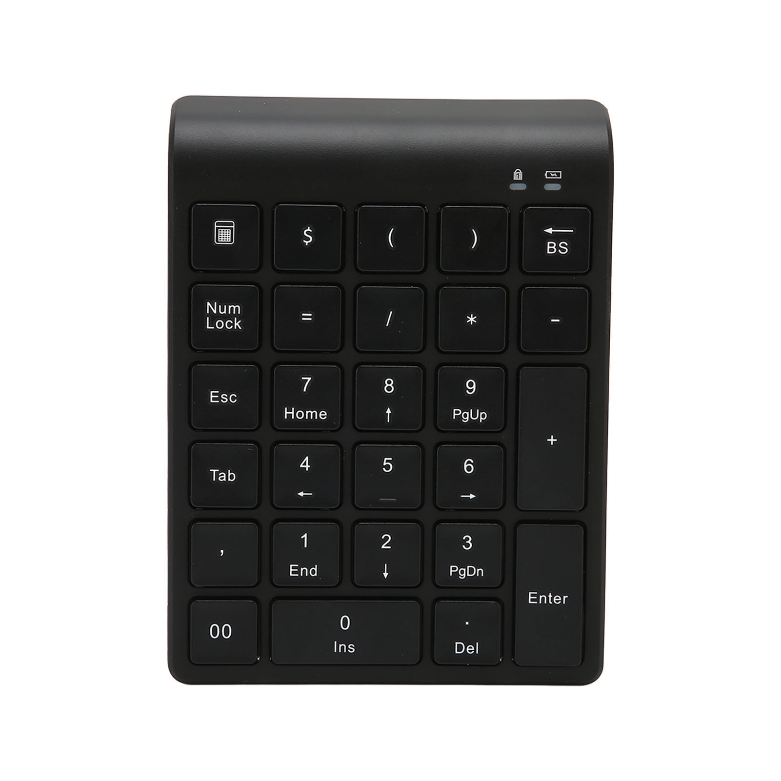 Wireless Numeric Keypad Bluetooth 27 Key Black Fast Data Transfer ...