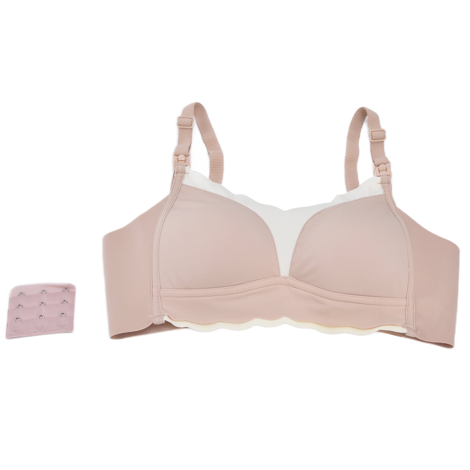 Wireless Nursing Bra Seamless Breastfeeding Light Maternity Bra with ...