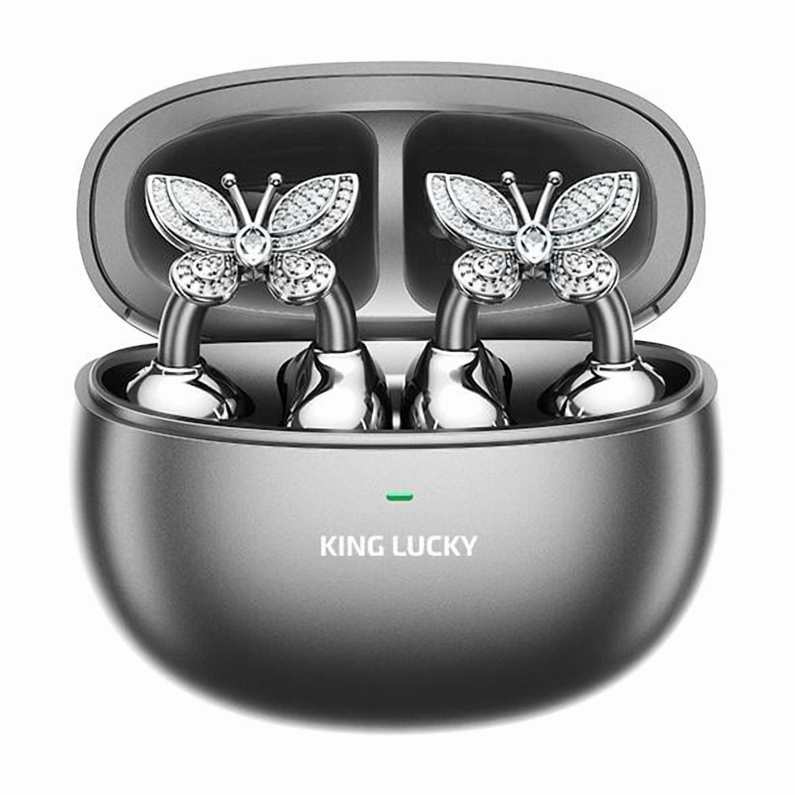 Wireless Open-Ear Earbuds, Clip-On Headphones, Bluetooth5.4，Lightweight ...