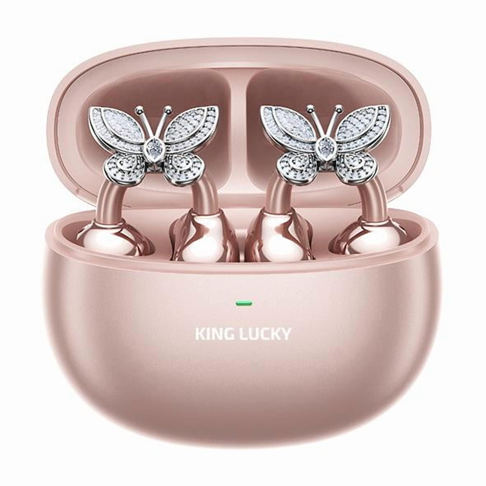 Wireless Open-Ear Earbuds, Clip-On Headphones, Bluetooth5.4，Lightweight ...