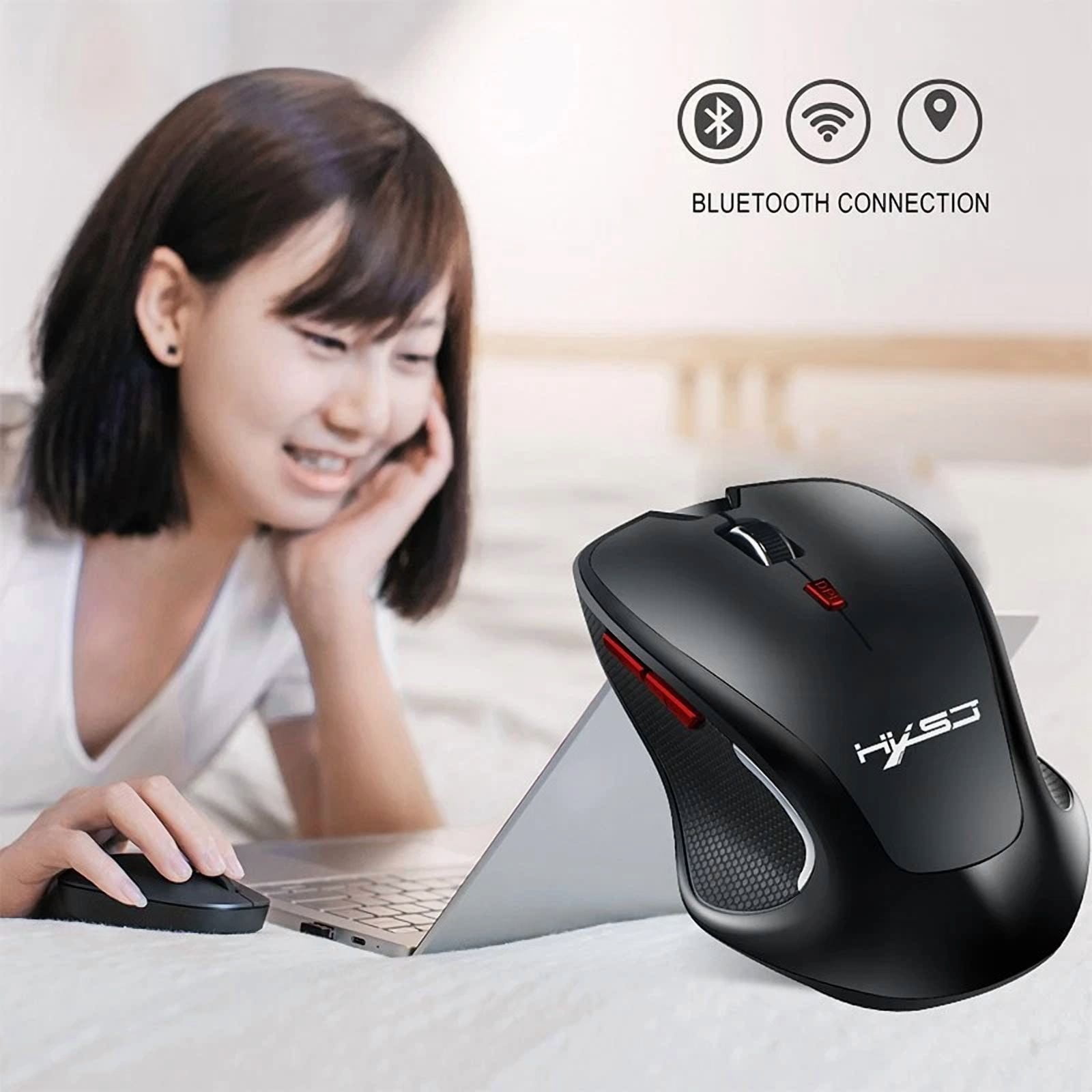 Wireless Optical Gaming Mouse 4 Adjustable Dpi Values For Pc Mac ...