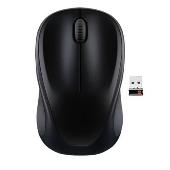 Wireless Optical Mouse with Nano Receiver M317 - Black: Compatible with ...