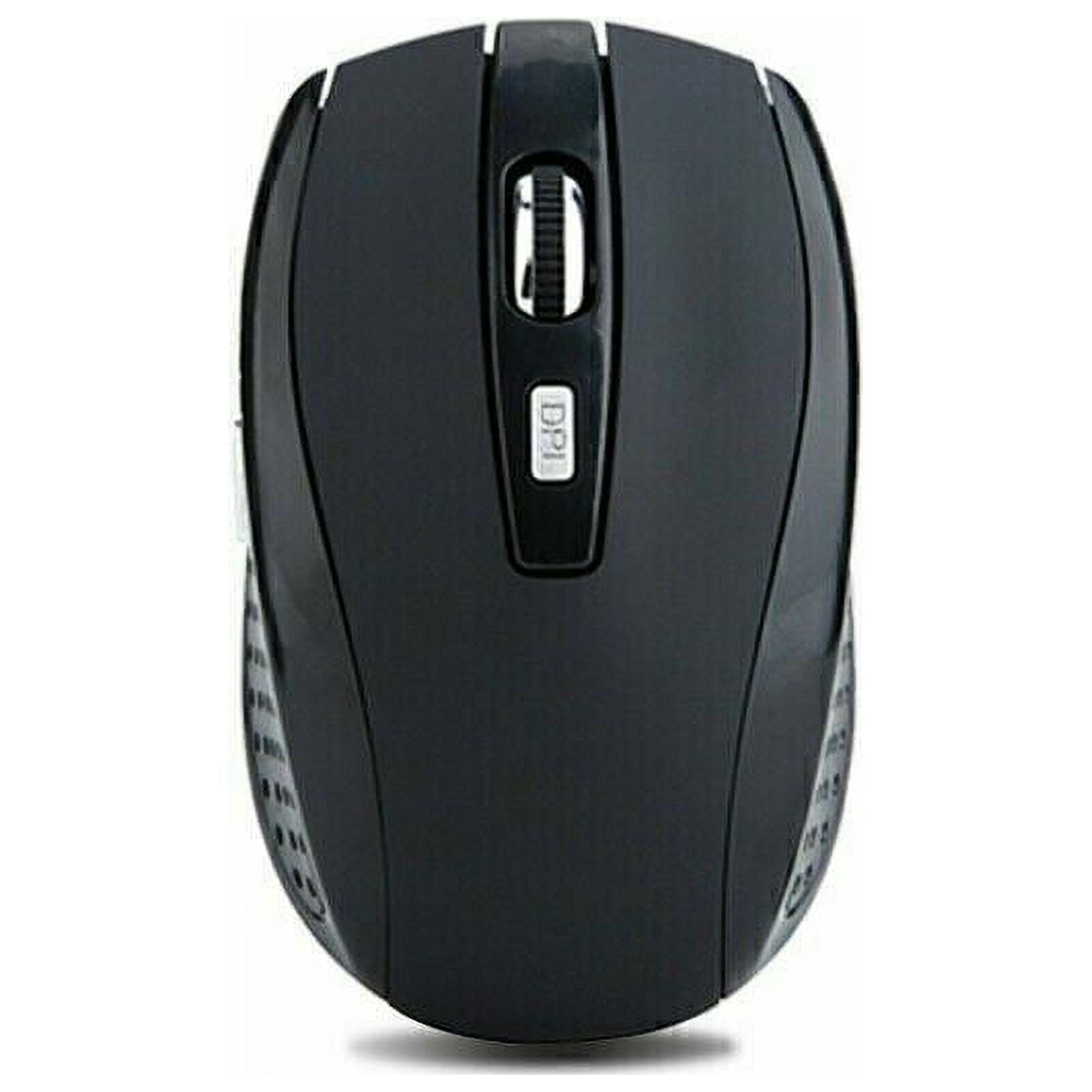 Wireless Optical USB Mice in Black, 2.4GHZ with Adjustable DPI, Pack of ...
