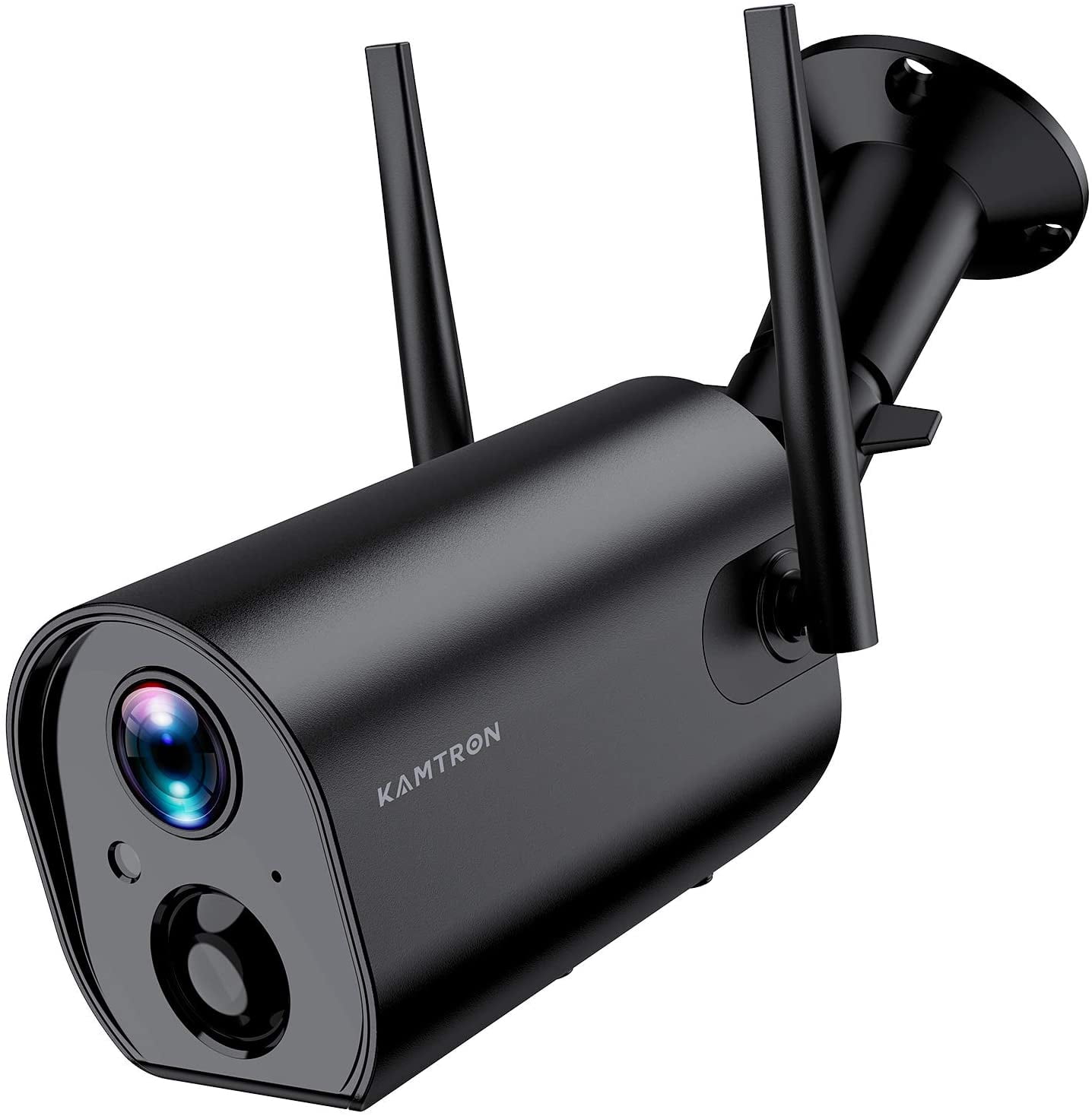 Cámara de Seguridad WiFi 1080p HD para Exteriores, Visión Nocturna ...