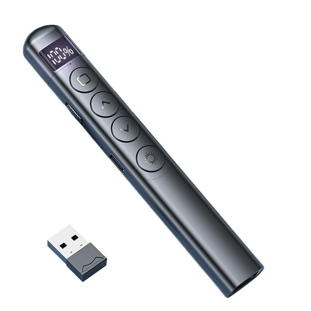 Wireless PPT Presenter Power point Presentation Laser Pointer Clicker ...