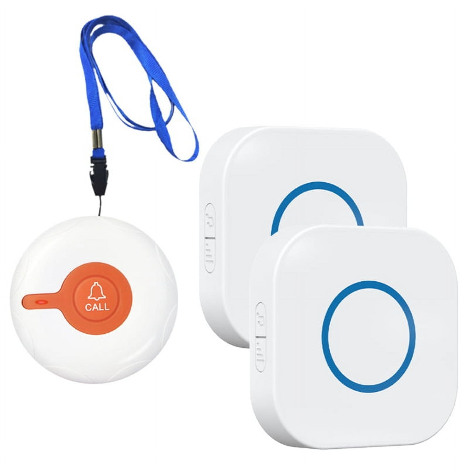 Wireless Pager Wireless Door Bells Call Button Pager 4 Gear 350M for ...